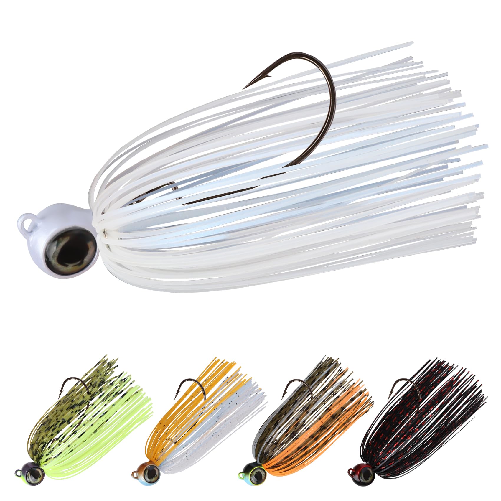 Swim Jig Fishing Lures | Ultra Smooth Teflon Coated BKK Hook – Truscend ...